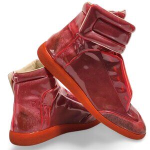 Maison Martin Margiela | Shoes | Maison Margiela Future Red High Top ...